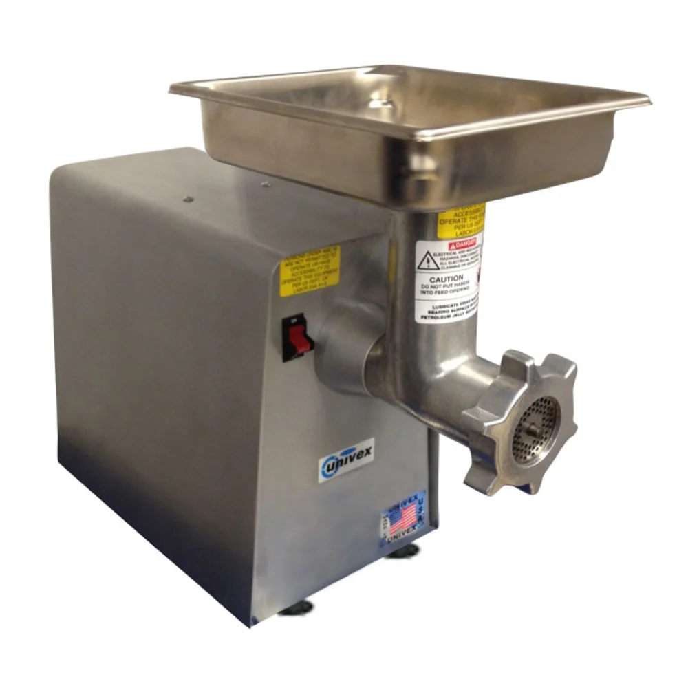 Univex MG89 Heavy-Duty Meat Grinder with #12 Grinder Attachment ...