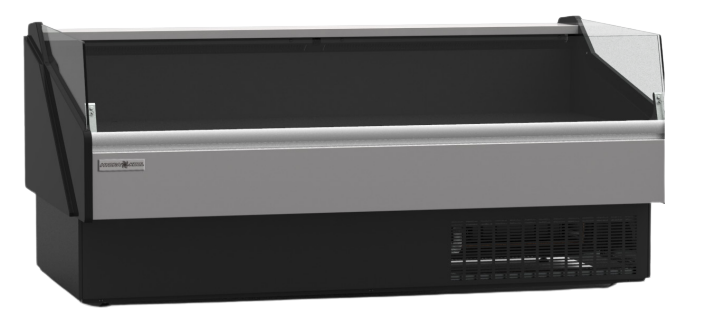 Hydra-Kool KPM-OF-100-R 100" Open Front Deli and Packaged Meat Display ...